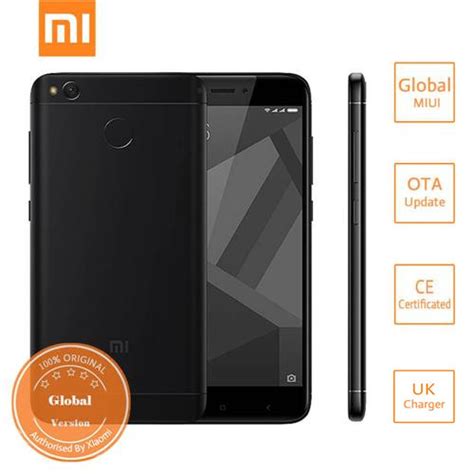 Global Version Xiaomi Redmi X Gb Gb Smartphone Black