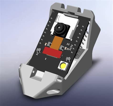 3d Model Of The Camera Module Download Scientific Diagram