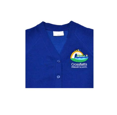 Crossflatts Primary Cardigan Whittakers School Wear
