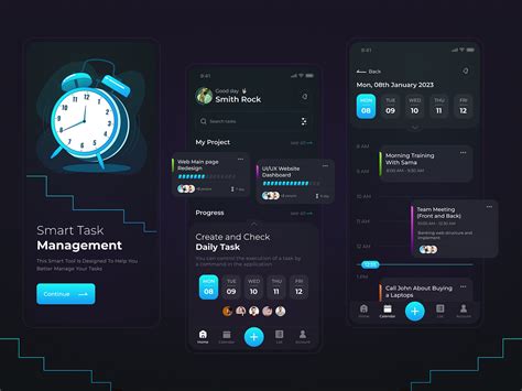 Task App Ui Designs Themes Templates And Downloadable Graphic