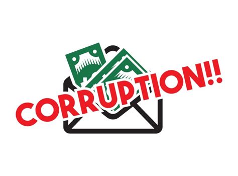 Combating Corruption Blue Gradient Concept Icon Vector Image
