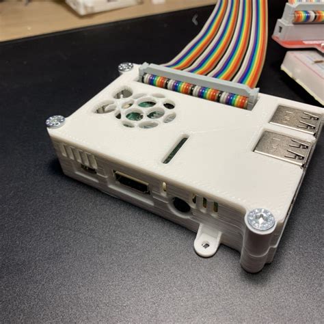3d Printable Raspberry Pi 3 Case For Gpio Extension Cable Suitable By Valentin Mißlbeck