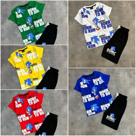 Compleu Sonic Burn 2 Piese 3 10 Ani