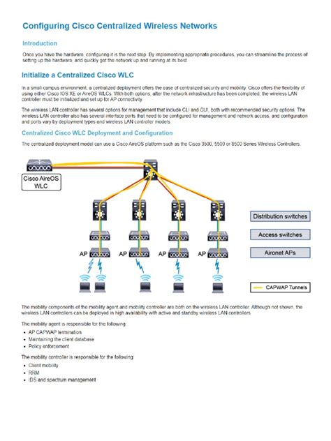 11 Configuring Cisco Centralized Wireless Networks Pdf