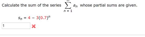 Find The Partial Sum Calculator