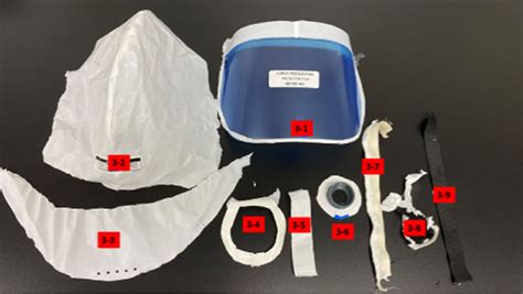 Sentinel Xl Papr Sample 3 Disassembled With Components Labeled