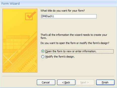 MS Access Lesson Design Forms TipsMake Com