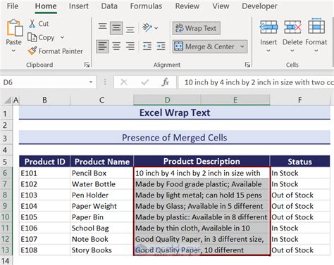 How To Wrap Text In Excel Wrap Unwrap Fix Issues Exceldemy