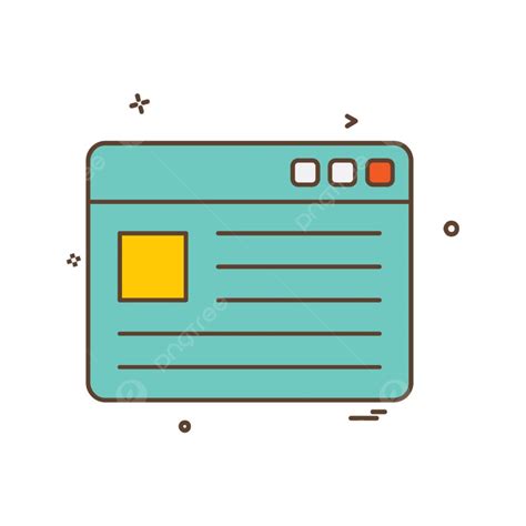 Web Design Layout Vector Art PNG Web Layout Icon Design Vector Data Banner Background PNG