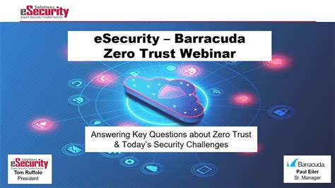 Barracuda Zero Trust Webinar 3 2024 Youtube