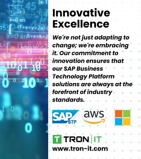 Sapbtp Sap Innovation Tronit