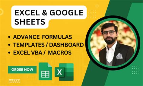 Do Excel Spreadsheet And Google Sheets Vba Macros Formula Charts Template By Anexcel Guruu