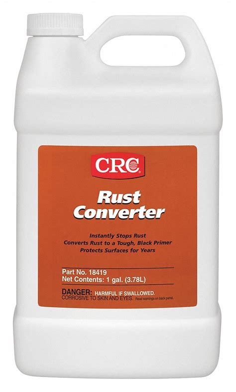 CRC White Rust Converter 1 Gal Container Size 19MY73 18419 Grainger
