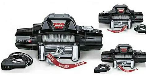 Купить Напрямик лебедка электрический Лебедка WARN ZEON Vaughan 10 000 ...