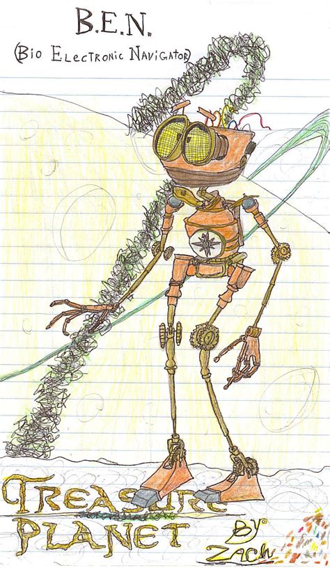 B E N From Treasure Planet By ZBot9000 On DeviantArt