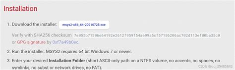Windows10系统下安装vs Code 的msys2和mingw配置mingw64 文件夹空 Csdn博客