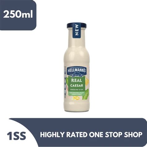 Hellmanns Real Caesar Dressing And Dip 250ml Lazada Ph