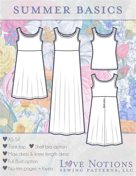 Summer Dress Sewing Patterns