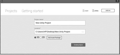 Unity 3d 创建项目w3cschool
