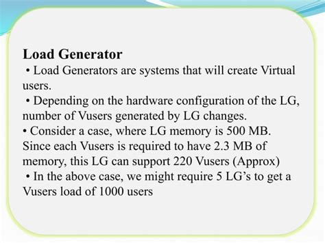 Performance Testing Using Load Runner Pptx