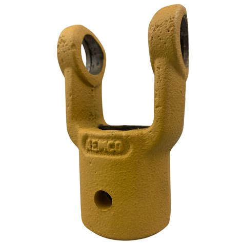 Terminal Luva Cardan Furo Redondo 25mm Furo Transversal 8mm Ta659