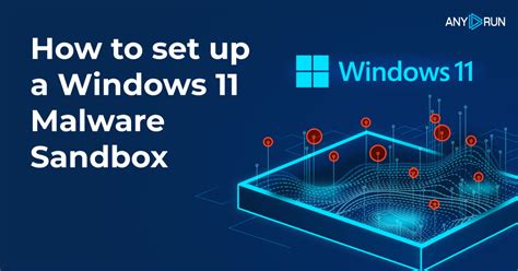 How To Set Up A Windows 11 Malware Sandbox Any Runs Cybersecurity Blog