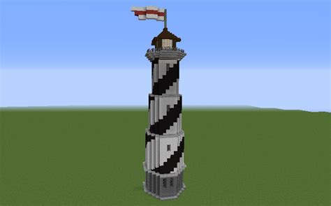 Lighthouse 1 Blueprints For Minecraft Houses Castles Towers And