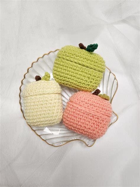 파스텔과일🍏 에어팟3세대프로프로2버즈 뜨개케이스 에이블리