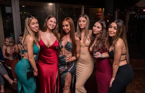 Party To Celebrate The End Of Semester Cleavage Night Watcher