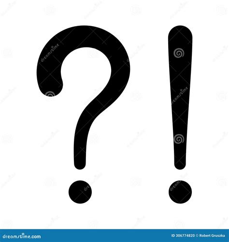 Question Mark And Exclamation Point Stock Vector Illustration Of Exclamation Information