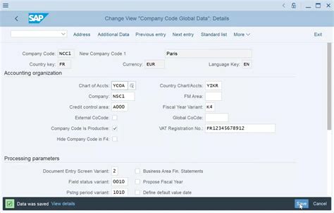Sap How To Solve Error The Company Code Does Not Exist Or Has Not Been Fully Maintained