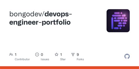 github bongodev devops engineer portfolio