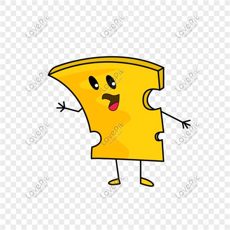 만화 귀여운 치즈 슬라이스 작은 신선한 Png 일러스트 무료 다운로드 Lovepik