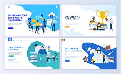 Education Web Design Concepts On Behance