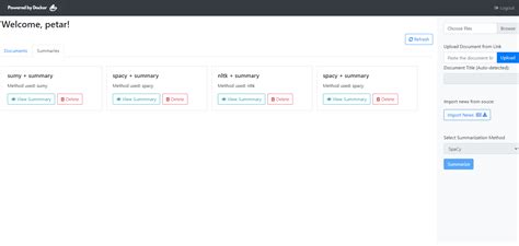 Multi Document Summarizer As A Service Devpost