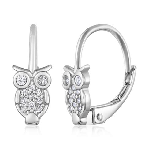 Sofia Strieborné Náušnice Sovy M Coezb113953 Sofiask