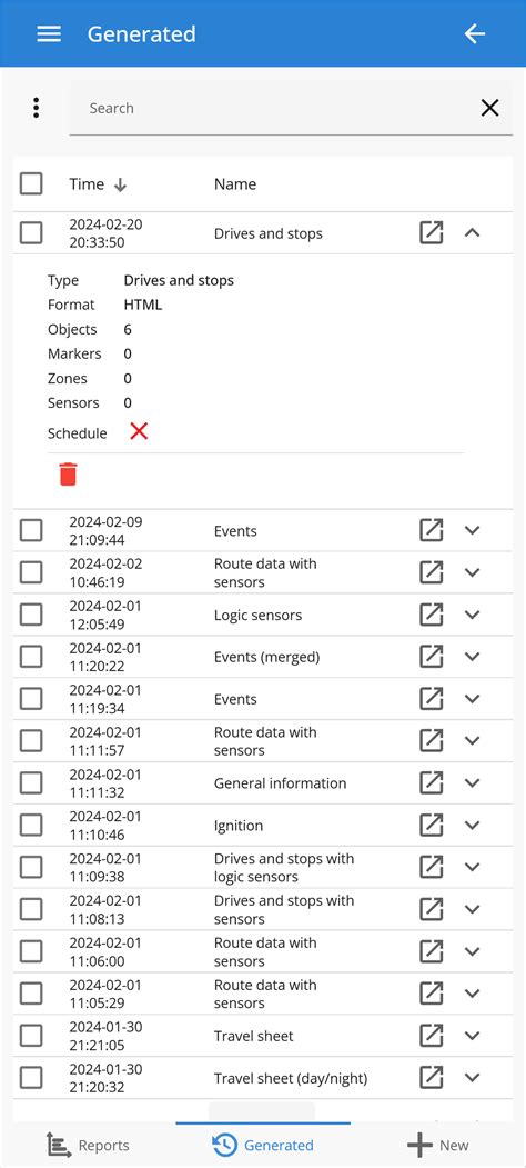 Reports Gps