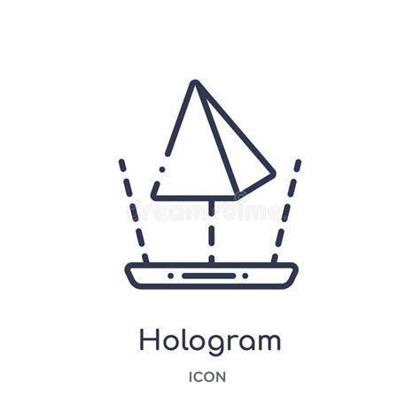 Linear Augmented Reality Icon From Future Technology Outline Collection Thin Line Augmented