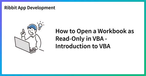how to open a workbook as read only in vba introduction to vba