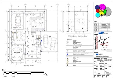 Electrical Power Layout For Residential Villa In Dubai
