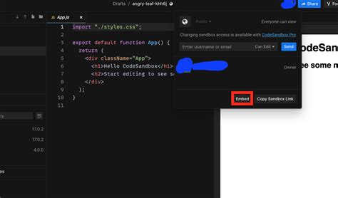 【無料】codesandboxを使ってブログ上でコード実行