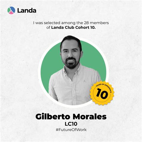 Landa Club On Linkedin Welcome Gilberto Morales Thank You For