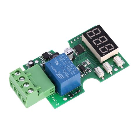 DC V Voltage Test Module Voltage Meter Relay Output Control Delay Switch For Battery Charging