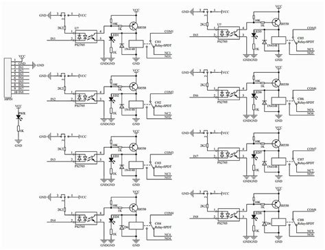Relay Board Components And Schematic General Electronics Arduino Forum