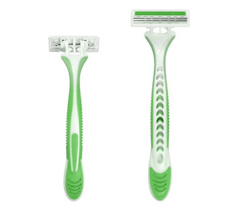 Twin Blade Disposable Razor With Lubricant Strip Shaving Razor Xr Razor