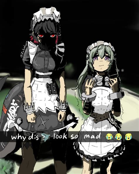 Ellen Joe And Corin Wickes Zenless Zone Zero Drawn By Zalantwrn