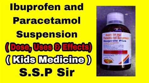 Ibuprofen Dosage With Paracetamol At Jean Begaye Blog