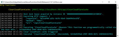 Creating My First Azure Functions V App A WebHook And A Timer