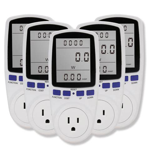 Conventional Power Metering Socket Analyzer Power Monitor Biller Eu Plug Power Kilowatt Wattage