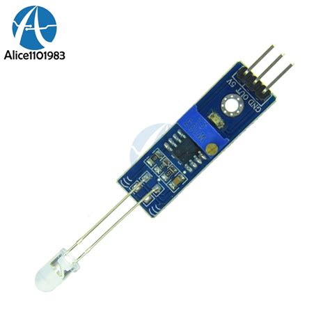 V Input Lm Light Sensor Module For Arduino Do Ao Output Dupont Cables Board Sensors